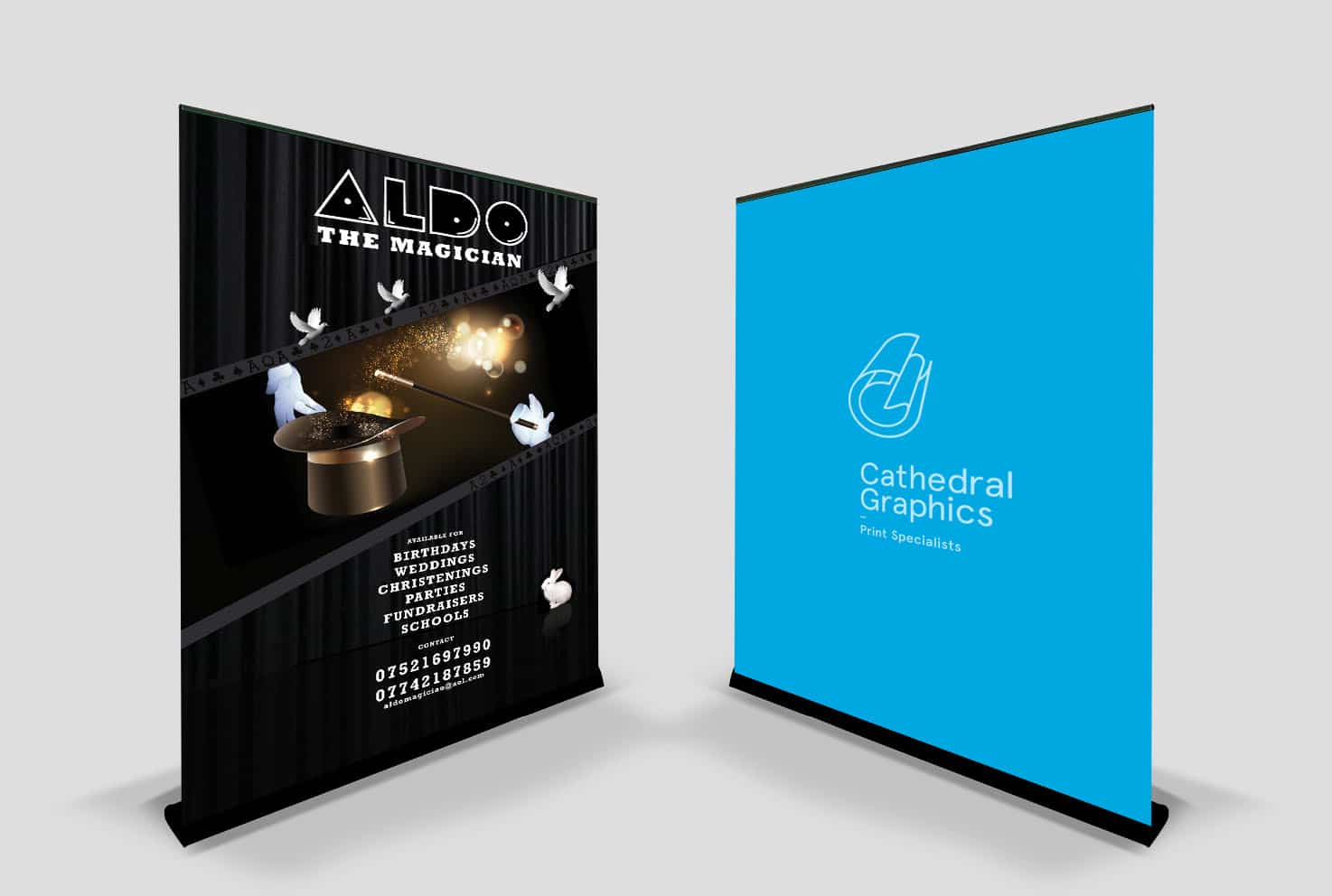 Big Base Roll up Back Drop Display in Lagos Nigeria